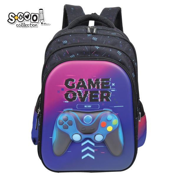 RANAC OJAČANA LEDJA 3D EVA GAME OVER 42*30*22CM SC3326