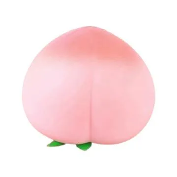 PEACH SQUISHY STRESS RELIEF TOY FOR KIDS AND ADULTS - PINK