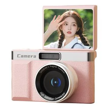 Z006 DIGITAL CAMERA WITH FLIP SCREEN - 96MP - PINK