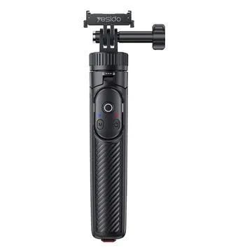 YESIDO SF37 MAGNETIC SELFIE STICK FOR DJI OSMO ACTION 6/5 PRO/4/OSMO 360 - BLACK