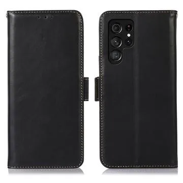 SAMSUNG GALAXY S26 ULTRA WALLET LEATHER CASE WITH RFID