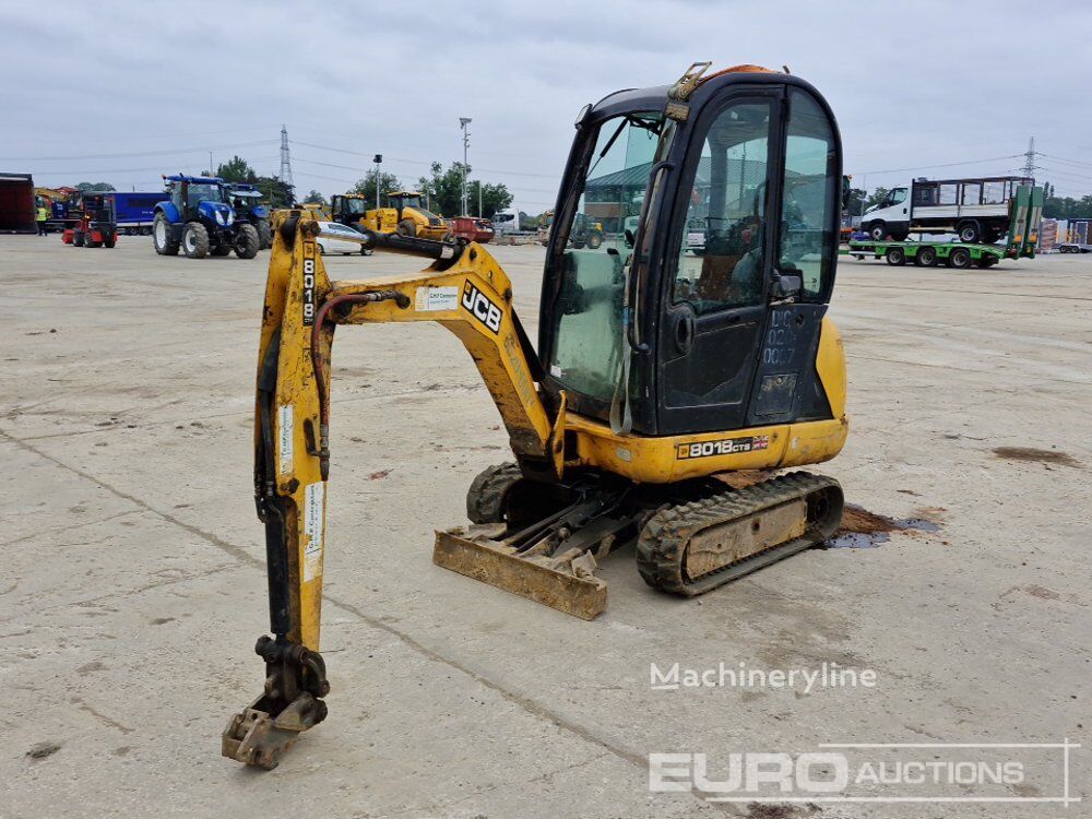 Prodaje se JCB 8018CTS mini bager na aukciji