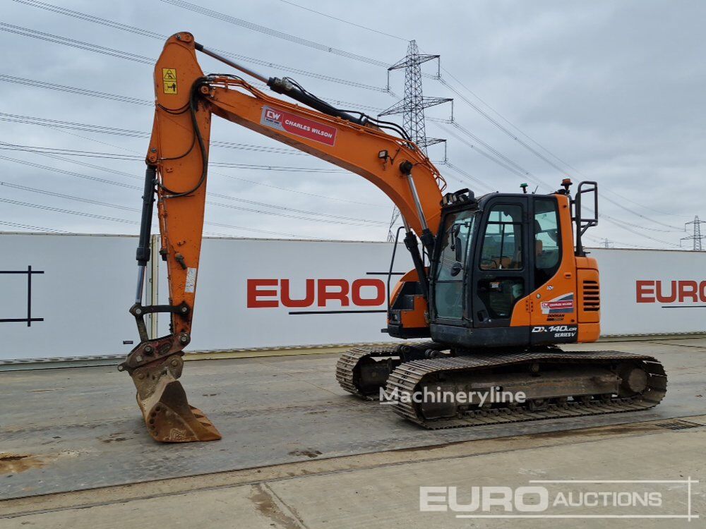 Prodaje se Doosan DX140LCR-5 mini bager na aukciji