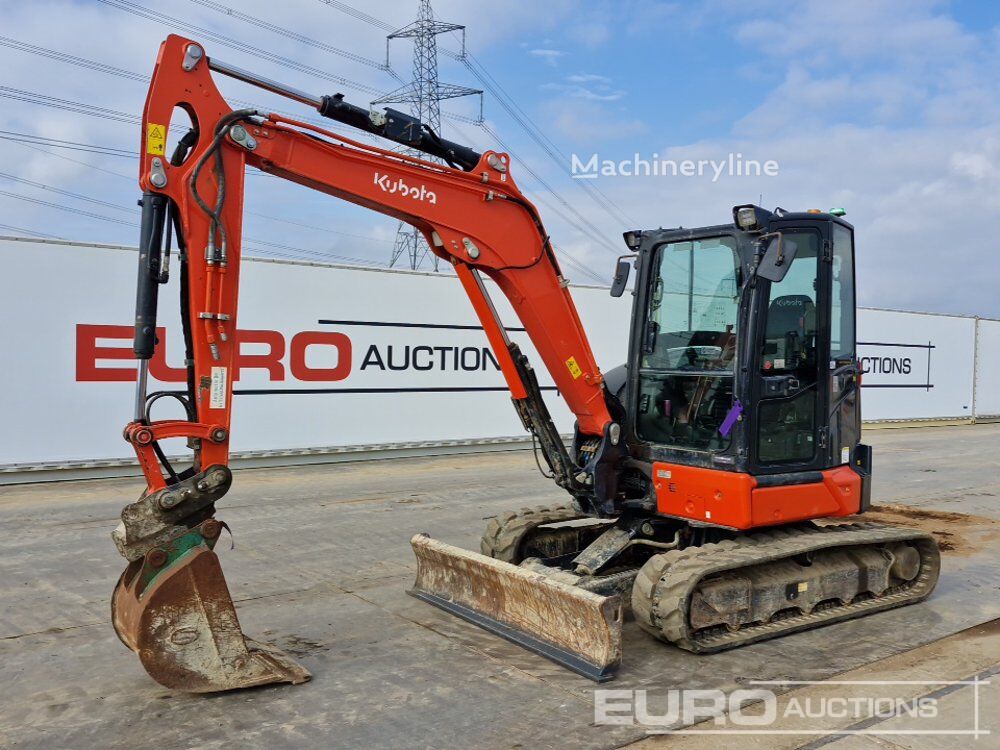 Prodaje se Kubota U56-5 mini bager na aukciji