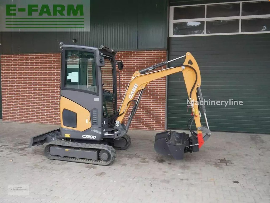Case cx19d nur 150 std. mini bager