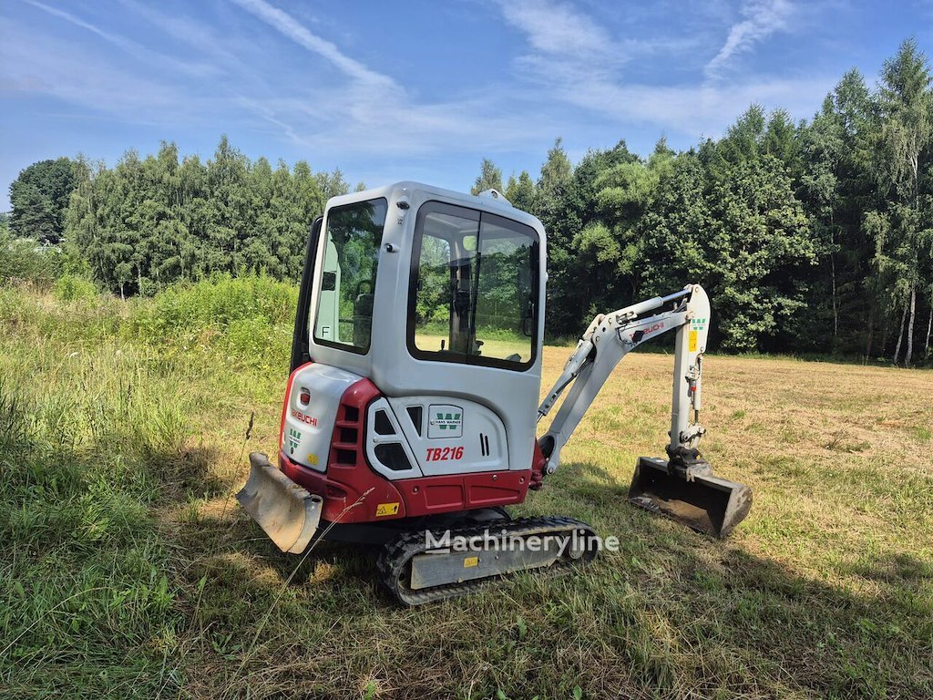 Takeuchi TB216 mini bager