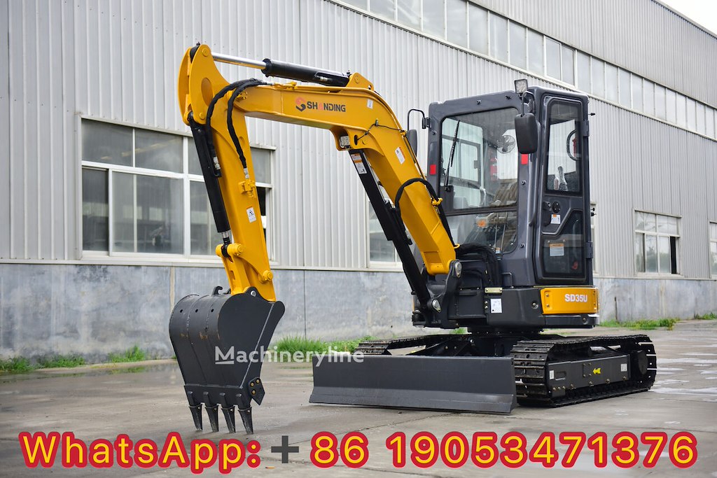 Novi Yanmar SD35U mini bager