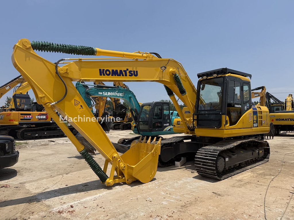 Komatsu PC160 bager guseničar