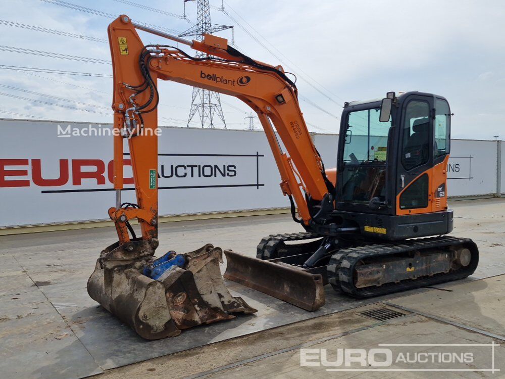 Prodaje se Doosan DX63-3 mini bager na aukciji