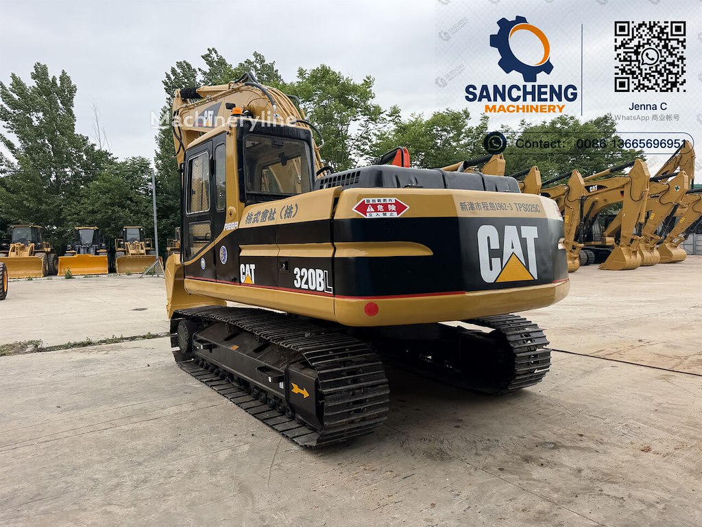 Caterpillar 320BL bager guseničar