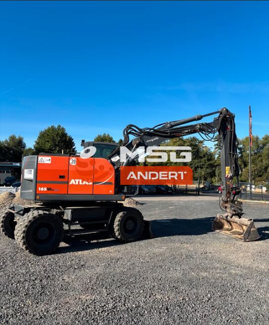Atlas 165 WSR bager točkaš