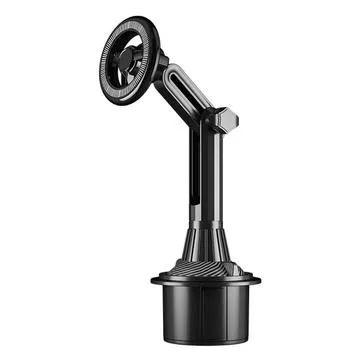 UNIVERSAL MAGSAFE CAR HOLDER FOR CUP MOUNT - 4-7" - BLACK
