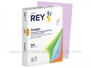 REY Adagio A4 80g papir u boji 500L (28 lilac) lila