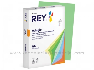 REY Adagio A4 80g papir u boji 500L (41 leaf green) svetlo zeleni