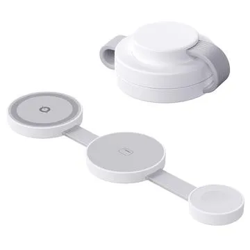 Y333 3-IN-1 MAGSAFE CHARGER FOR IPHONE, AIRPODS, APPLE WATCH - 15W - WHITE
