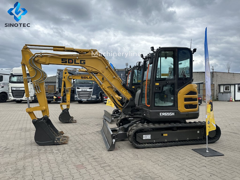 SDLG ER655H DEMO 15m/h mini bager