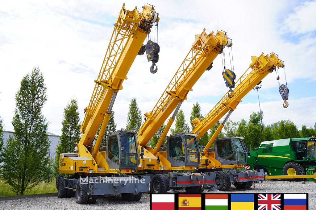 Sennebogen 630 rough terrain crane / 2000 MTH / Range 30 m / Lifting capaci autodizalica