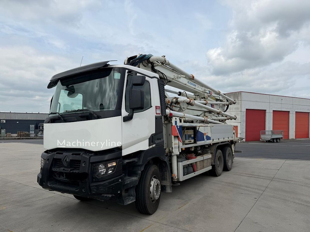 CIFA K33, 165m3/h, 33m +4m hose, Renault K430, VOLVO engine, 32 36 pumpa za beton