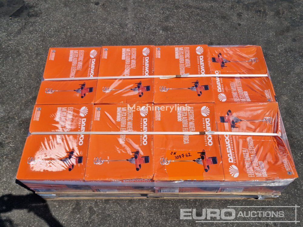 Prodaje se Daewoo DAEM1600 građevinski mikser na aukciji
