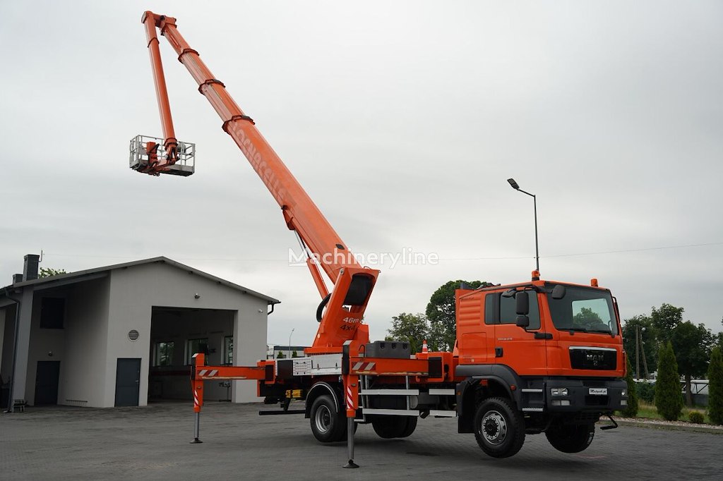 MAN TGM 18.290 auto dizalica s korpom