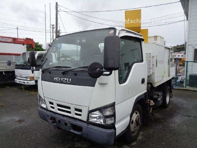 Isuzu ELF auto dizalica s korpom