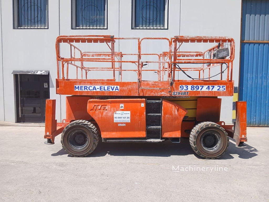 JLG 3394RT PLATAFORMA TIJERA DIESEL 12 MT makazasta platforma