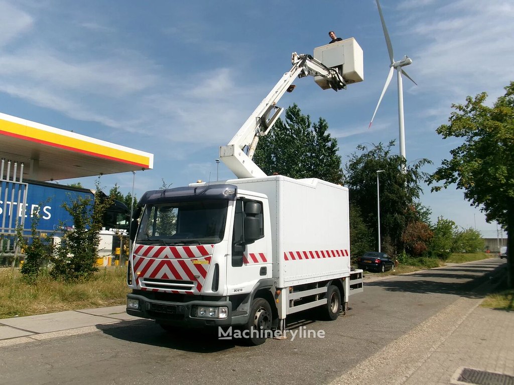 IVECO EuroCargo 90 E18 + COMET APK 02-27 auto dizalica s korpom