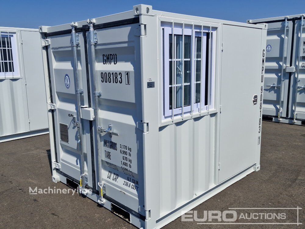 Prodaje se 2026 7' x 6' Container, Side Door, End Door, Window ( Cannot Be stambeni kontejner na aukciji