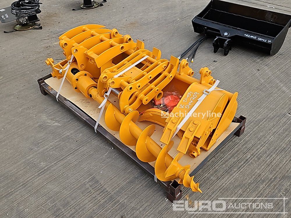 Prodaje se Captok 2026 Captok 20" Rake, Ripper, 5 Finger Manual Grab, Hydraulic Au grablje za bager na aukciji