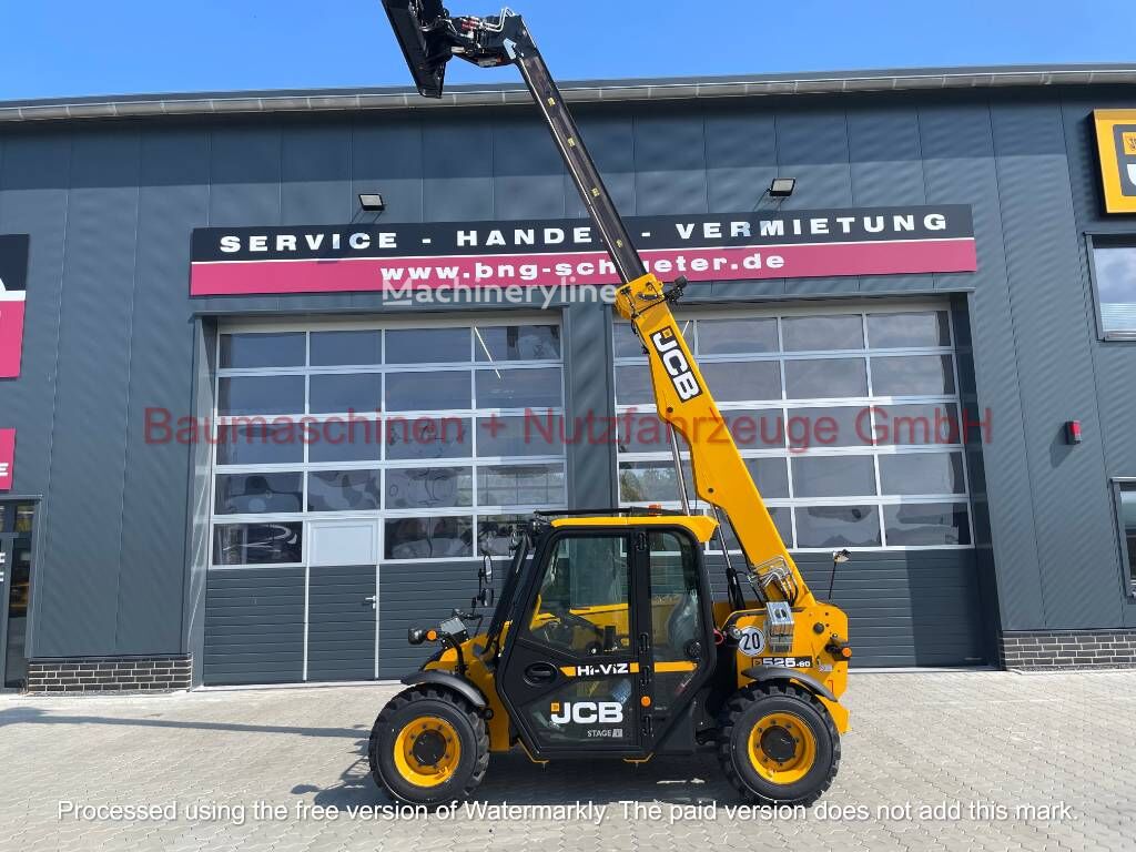 Novi JCB 525-60 Hi-Viz NEU teleskopski utovarivač
