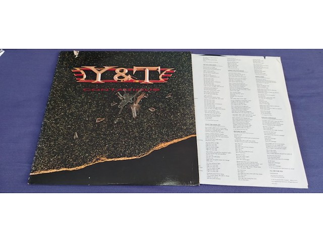 Y &; T - Contagious (LP, USA)