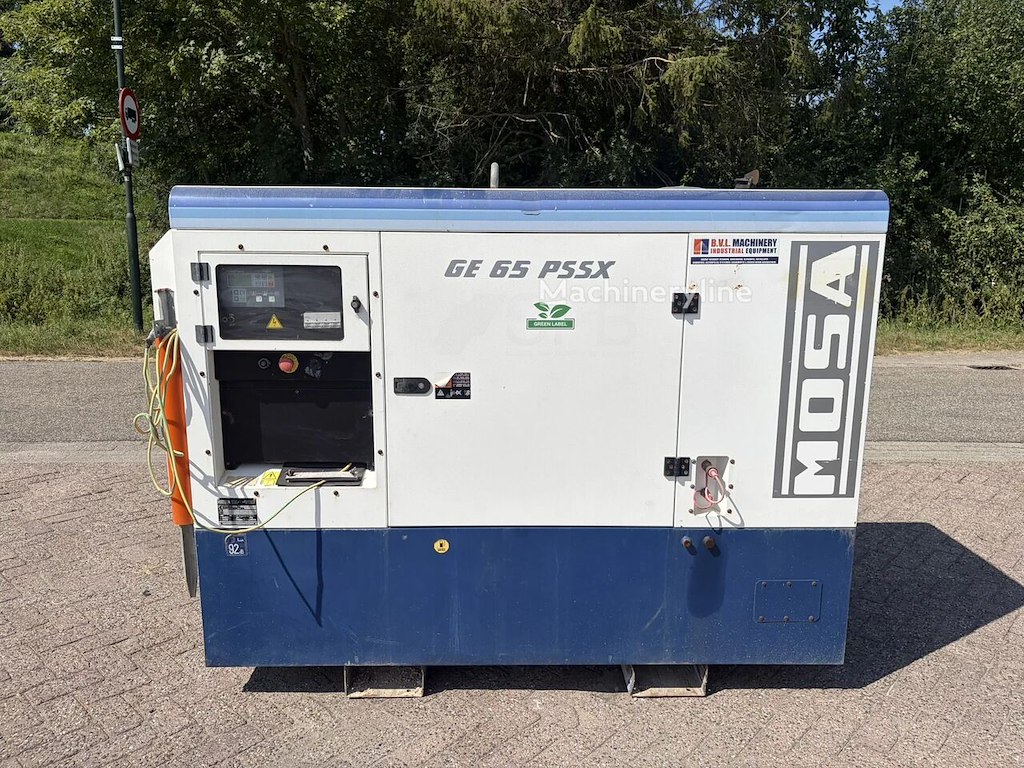 Perkins Mosa GE 65 PSSX 65 KVA aggregaat generatorsets BJ2021 diesel generator