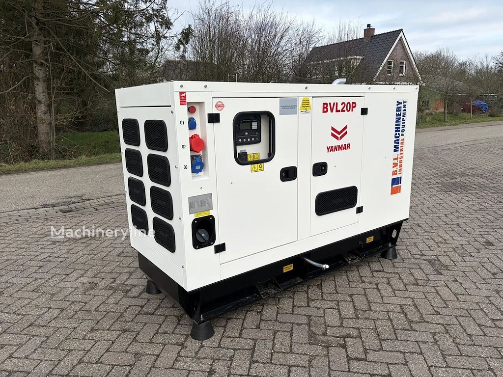 Novi Yanmar 20 kVA Leroy Somer aggregaat generatorset nieuw diesel generator