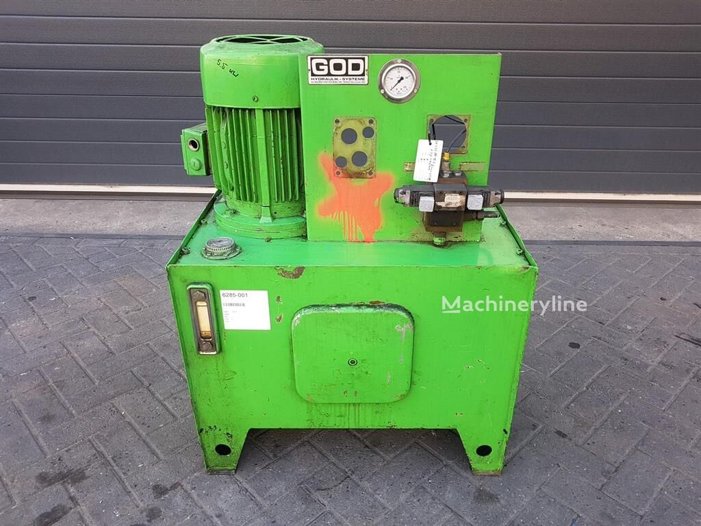 GOD Hydrauliksysteme 5,5kW-Hydraulic powerpack/Hyd hidraulična stanica