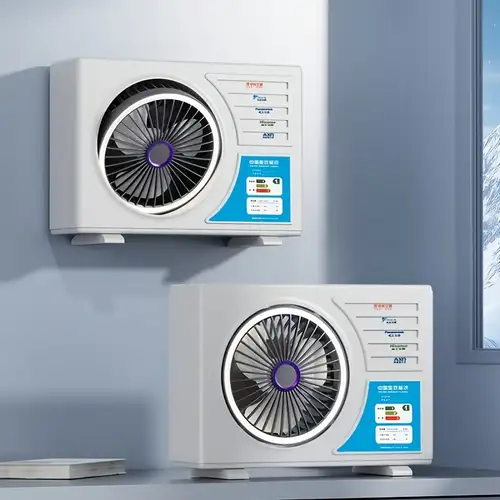 Mini USB ventilator sa LED svetlom – prenosivi stoni ventilator