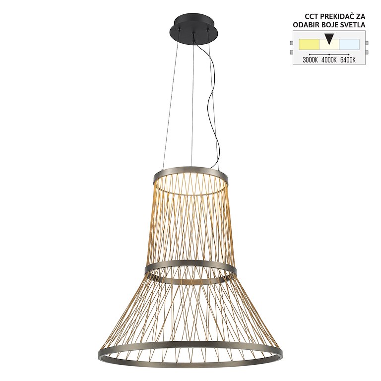 LED VISEĆA LAMPA 40W F2101-40VL SNA DIP 3CCT