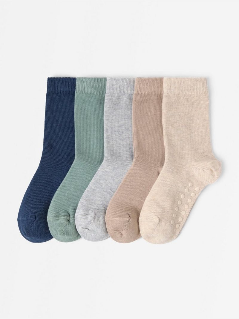 Čarape – 5-pack socks with anti-slip