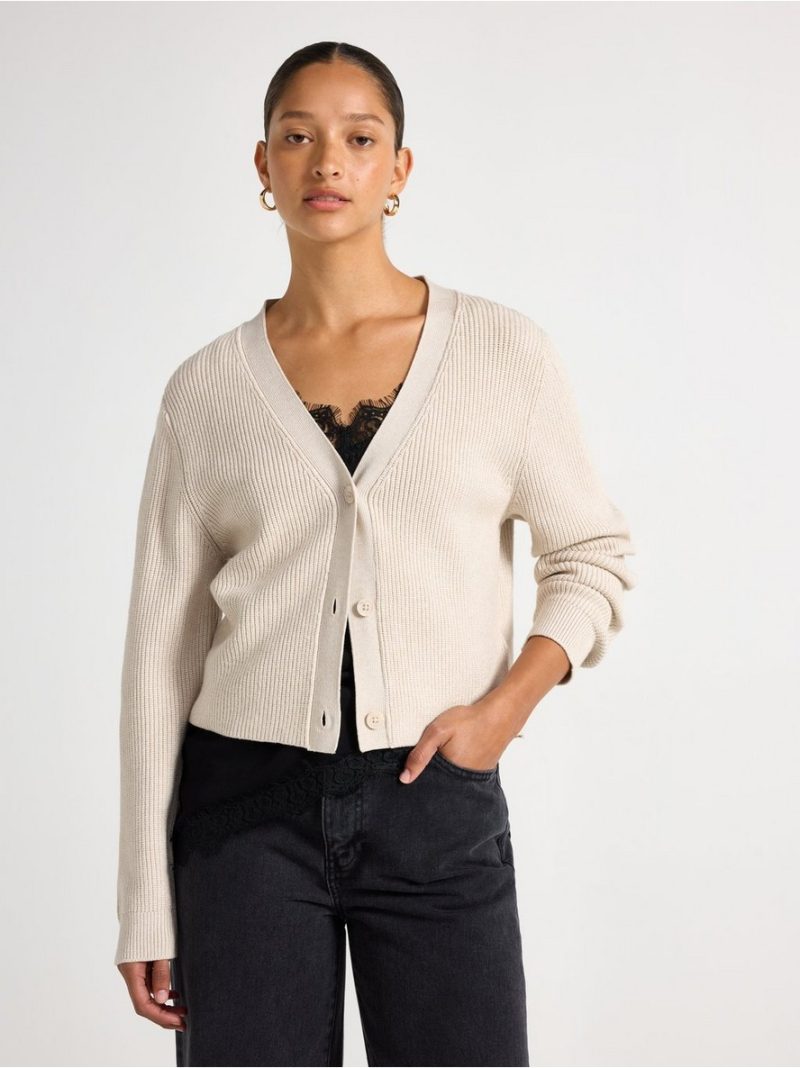 Kardigan – V-neck cardigan