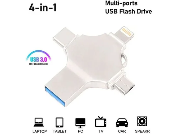JWD USB flash memorija 128GB 4in1