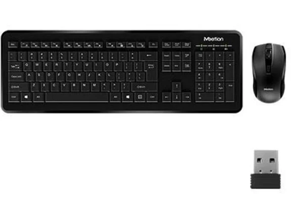 MEETION Tastatura i miš set C4120LITBK Wireless