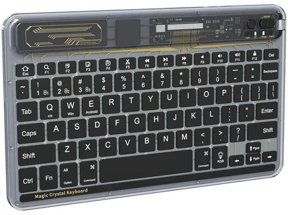 Coteci Tastatura Crystal 84008 Bluetooth