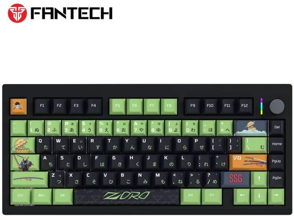 Fantech Bežična Žična Bluetooth Gaming tastatura MK921 Maxfit 8 Wireless One Piece Zoro