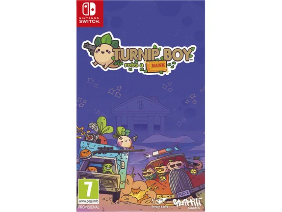 Turnip Boy Robs a Bank Nintendo Switch igra
