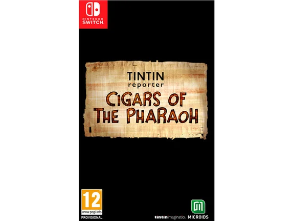 Tintin Reporter: Cigars of the Pharaoh Nintendo Switch igra Limited Edition