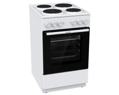 GORENJE Električni šporet Gorenje GE5A60WH širina 50cm/keramička ploča/ventilatorska rerna