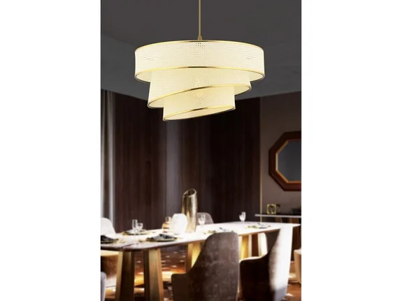 Opviq Visilica Couper Hazeran White, Gold