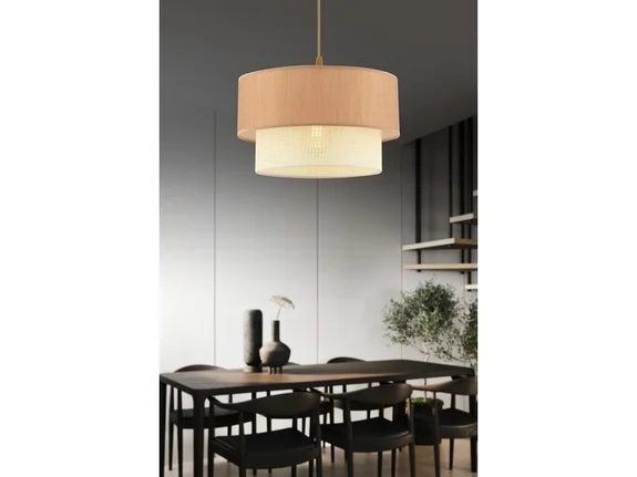 Opviq Visilica Echo White, Brown