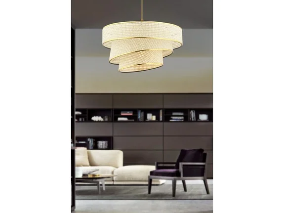 Opviq Visilica Couper Hazeran Cream, Gold