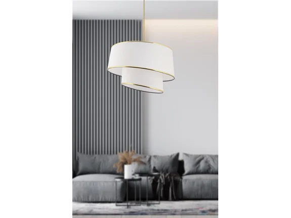 Opviq Visilica Barette White, Gold
