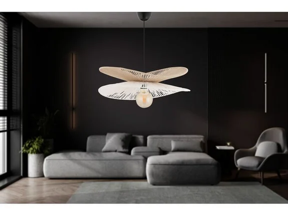 Opviq Visilica Daffodil Beige, White